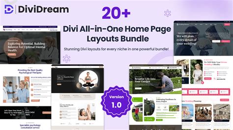 Divi All In One Home Page Layouts Bundle DiviDream The Divi Marketplace