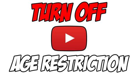 How To TURN OFF Age Restriction On YouTube WORKING NEW METHOD YouTube