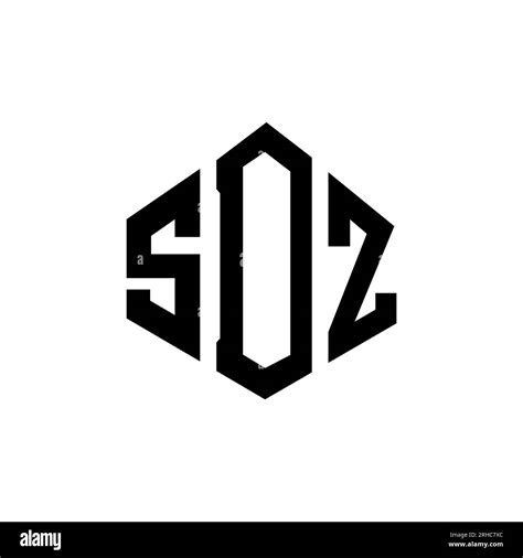 Sdz Hexagon Stock Vector Images Alamy