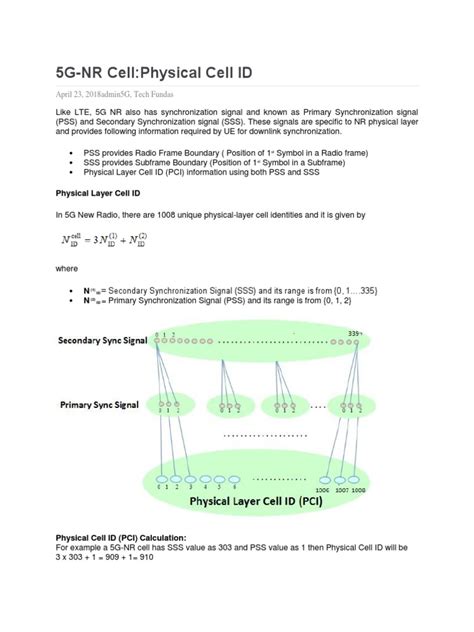 5g Nr Cell Physical Cell Id Pdf