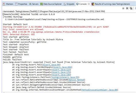 How To Implement Testng Listener Using Itestlistener In Selenium Inviul