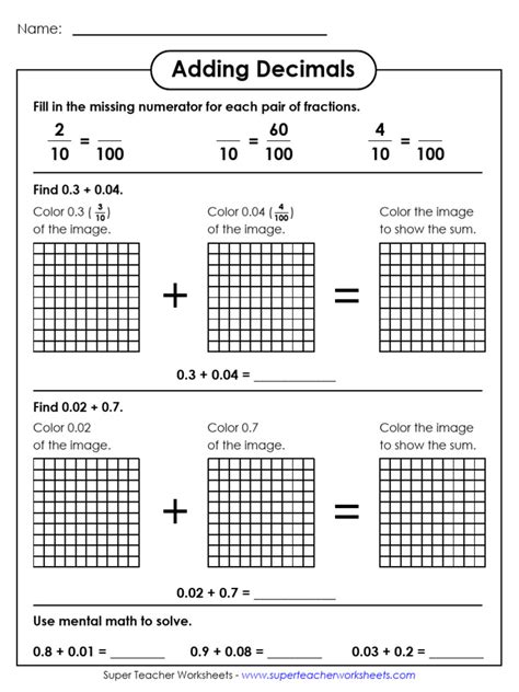 Add Decimals Graphically Pdf Lexicology Division Mathematics Add Decimals Graphically Pdf Lexicology Division Mathematics