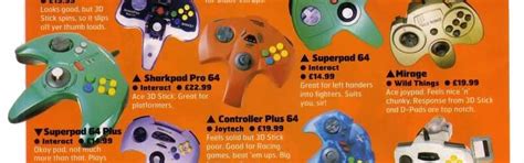 3rd Party Nintendo 64 Controller Ad N64 Squid