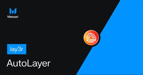 Autolayer Price Lay3r To Usd Research News And Fundraising Messari
