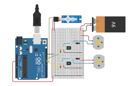 Circuit Design Ejercicio 4 Tinkercad