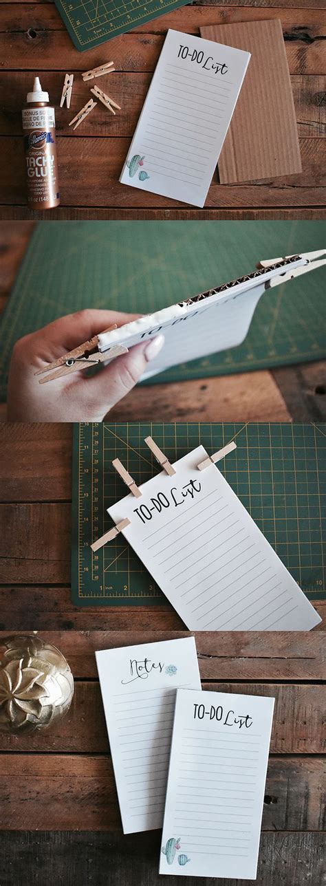 Simple Diy Notepad Tutorial Brit Strawbridge Como Hacer Una Libreta Libretas Artesanales