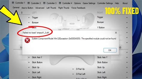 Fix X360ce Failed To Load Xinput13dll Error In Windows 11 1087 How To Solve X360ce