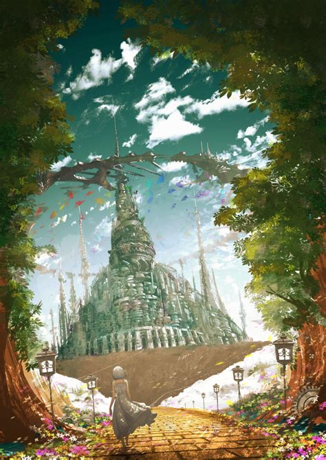 Safebooru 1girl Absurdres Album Cover Architecture Barefoot Chocoshi
