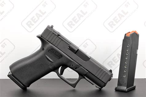 Glock 43x G43x Mos Gen5 9mm Subcompact Single Stack Pistol 10rd Black