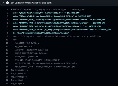 C How To Build My Qtmsbuild Project In Github Actions Stack Overflow