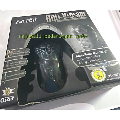 Jual A4TECH X7 XL 747H ANTI EV A 75 VIBRATE GAMING MOUSE Shopee Indonesia