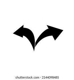 Drawing Arrows Rotation Process Symbol Design Stock Vector Royalty