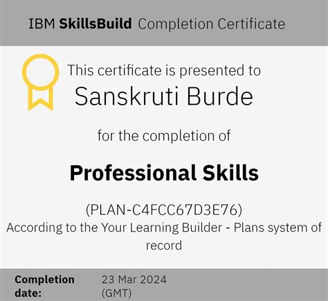 Sanskruti Burde On Linkedin Excited To Announce That Ive