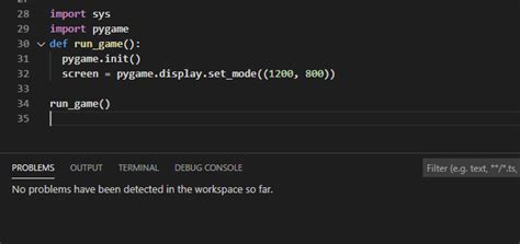 Import Pygame