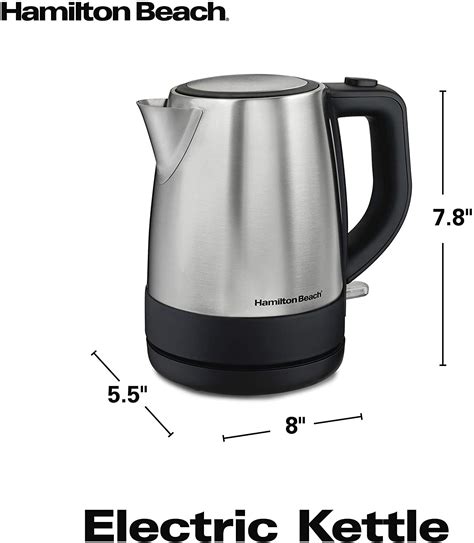 Hamilton Beach Stainless Steel 1 Liter Electric Kettle