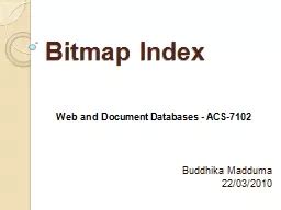 PPT Bitmap Index
