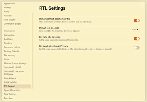 ltr rtl editor toggle hotkey help obsidian forum