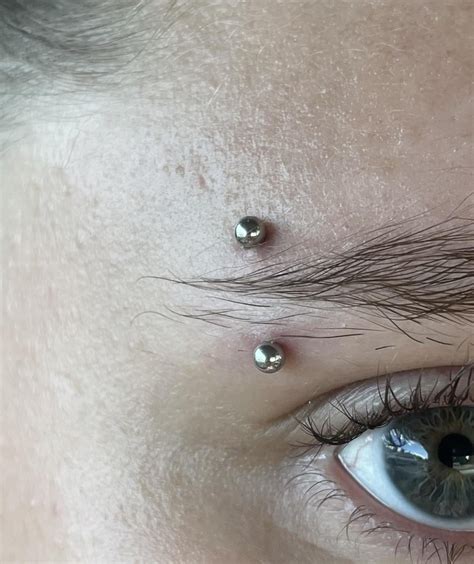Eyebrow Piercing Rejecting Rpiercingadvice