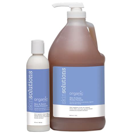 Skin Solutions Skin Razor Bump Formula Organic Bath Body