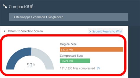 Compressing Only The Size While Using The Folder For Free As A Free Tried Using Compactgui