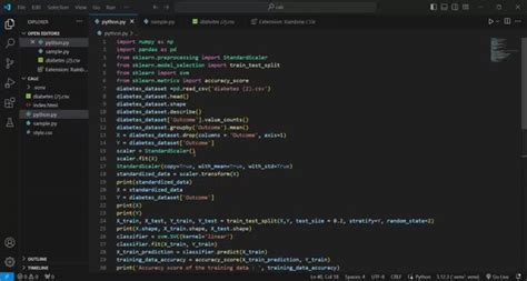 Gomathi Uthayakumar On Linkedin 🔵 Diabetes Prediction With Ml Hello