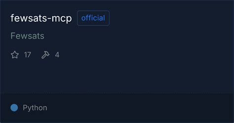 Fewsats Mcp Server Alternatives Glama Fewsats Mcp Server Alternatives Glama
