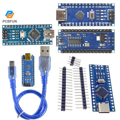 pcbfun nano with the bootloader compatible nano v3 0 atmega328p