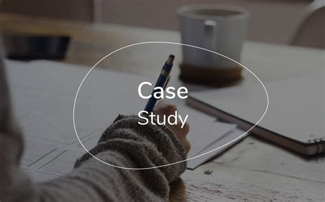 Single Slide Case Study Template