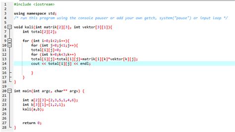 Perkalian Matriks Dengan Vektor ~ H3nblog