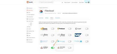 Integrate Auth0 Sso With Filecloud Filecloud Docs Server