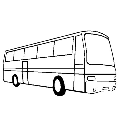Раскраска Автобус Распечатать бесплатно
