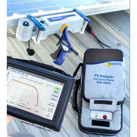 Solmetric Pva 1000s Pv Analyzer Kit With I V Curve Tracer And Wireless Solar Sensor