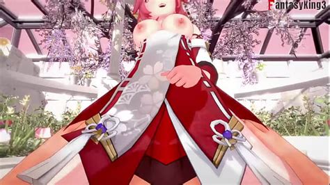 Yae Miko Having Sex And 2 And Genshin Impact And Full And Full Pov Version On Ptrn And Sheer
