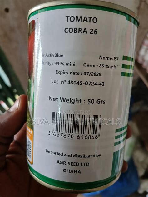 Cobra 26 Tomato Seeds In Adenta Feeds Supplements And Seeds Asiva