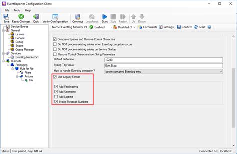 Eventreporter Syslog Formats Eventreporter