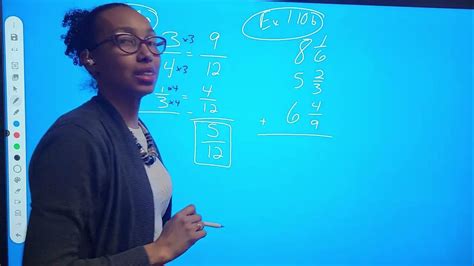 110 Fraction Arithmetic Intermediate Math Youtube