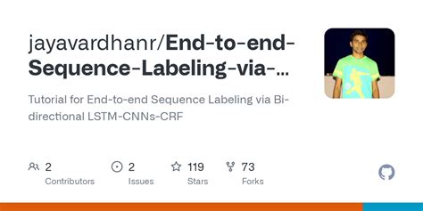 End To End Sequence Labeling Via Bi Directional LSTM CNNs CRF Tutorial