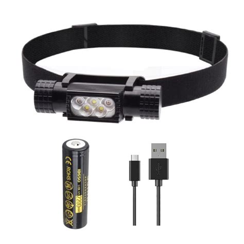 Sofirn H05b Gcg2 Red Light Headlamp Type C Rechargeable High Lumen 5beads Led Headlight 18650