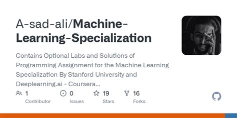 Github A Sad Alimachine Learning Specialization Contains Optional