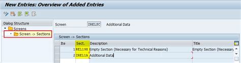 Sap Abap Central Adding Custom Tab In Transaction Relmpl Using Bdt