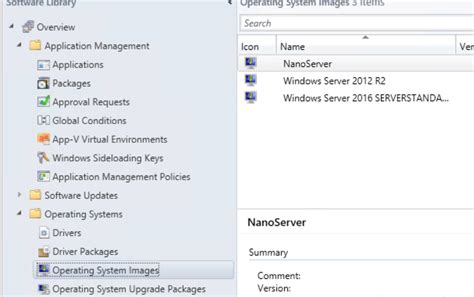 Deploy Nano Server With A Sccm Task Sequence Ephing Admin