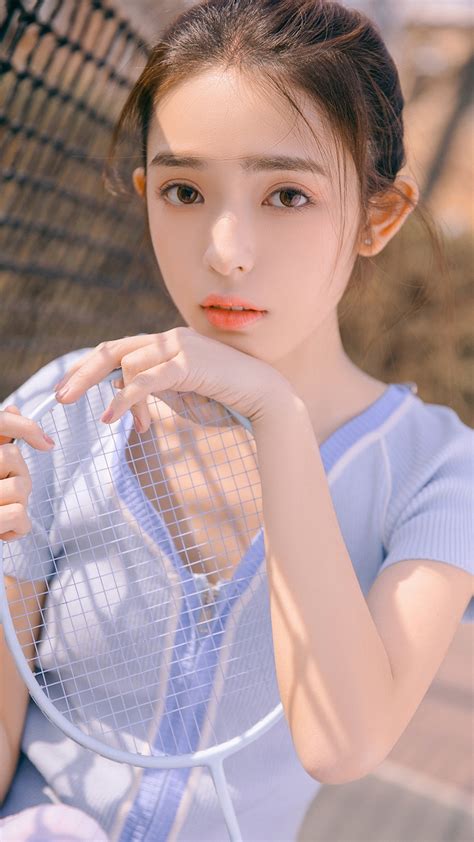清纯美女运动风少女写真图片 配图网
