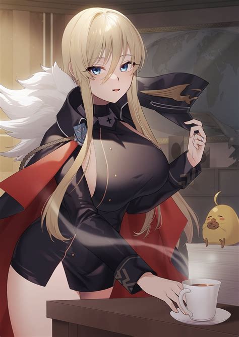 Manjuu Bismarck And Bismarck Zwei Azur Lane Drawn By Maitei Roppa