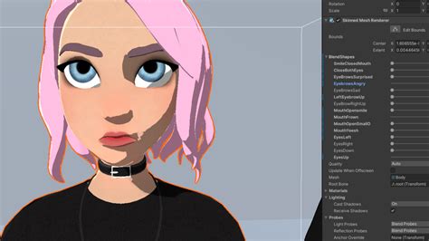 3d Character Model Female Animations 3rd Person Controller Toon Shaders