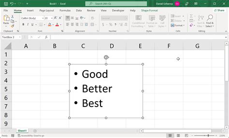 Insert Bullet Points