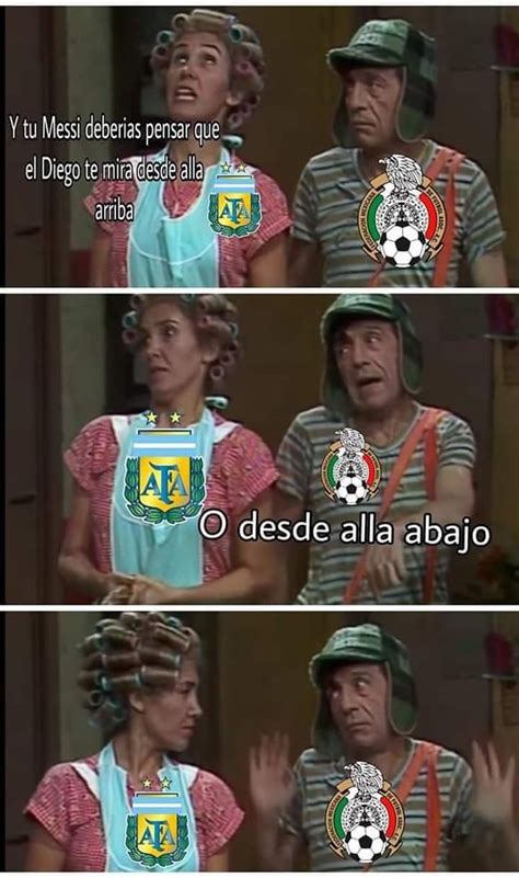 Los Mejores Memes De La Previa Del México Contra Argentina Infobae