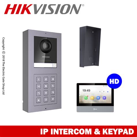 Hikvision IP Intercom Keypad HD Monitor Roger Trade Centre Official UK Website Roger