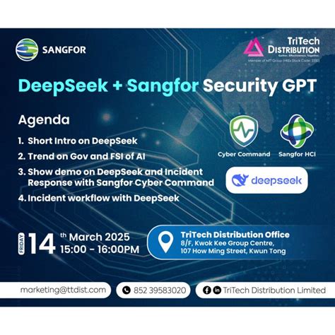 Tritech Deepseek Governmenttrends Fsi Cybersecurity Tritech Distribution Limited