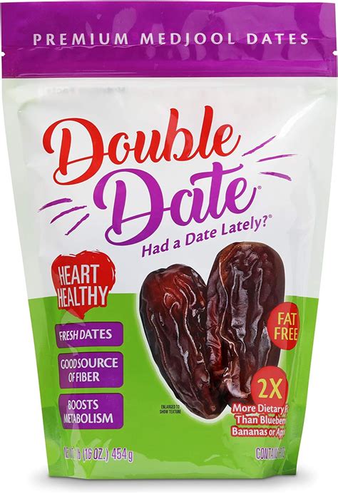 Double Date Packing Medjool Dates 32 Oz Grocery
