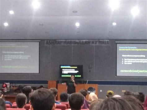 Wajiha Adnan On Linkedin Talk About Seminars Cloudjunction Talks About Value And Branding Today